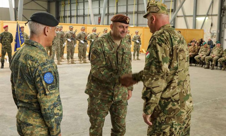 EUFOR - Ceremonial handover of the duties of the Chief of Staff at the ...
