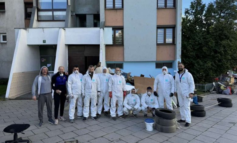 Stanari u akciji čišćenja zajedničkih prostorija, za primjer ostalima ...