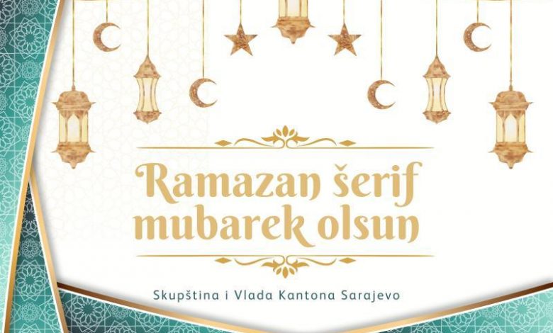Ramazanska čestitka Skupštine i Vlade Kantona Sarajevo – TVSA.BA