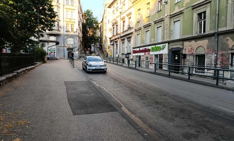 Muškarac zadobio povrede ramena kod Druge gimnazije – TVSA.BA